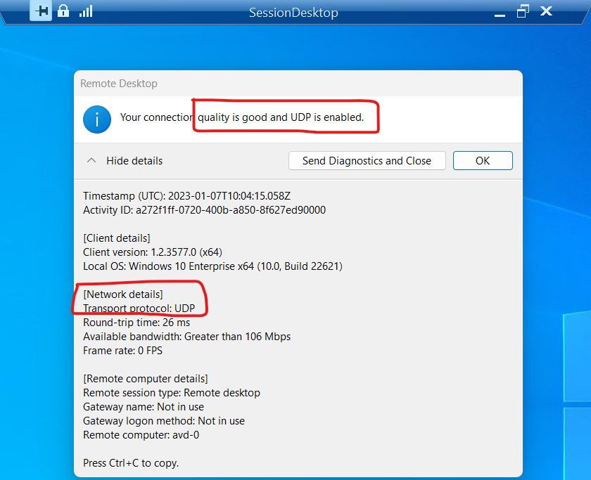 RDP ShortPath for Azure Virtual Desktop RDP ShortPath for Azure Virtual Desktop